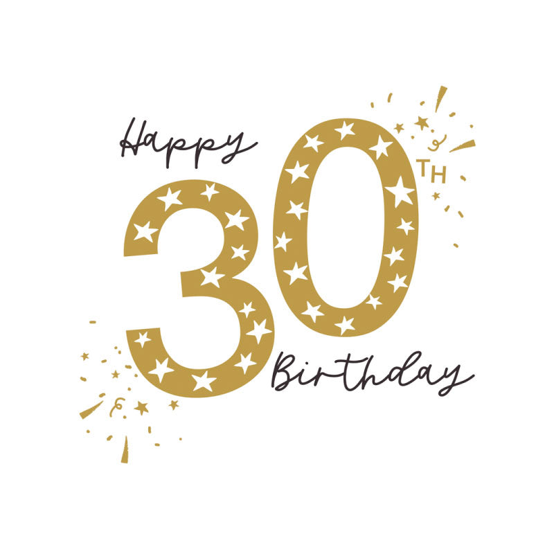 30th Birthday Card – Changing Seasons