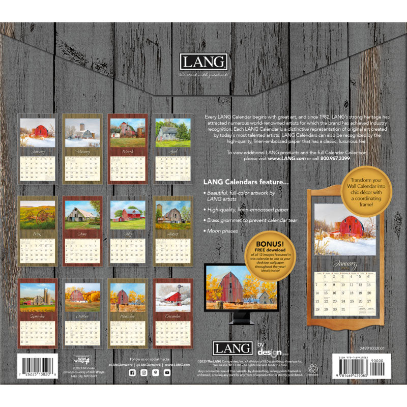 On The Farm 2024 Calendar – Changing Seasons